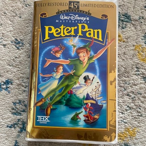 Peter Pan VHS - Etsy
