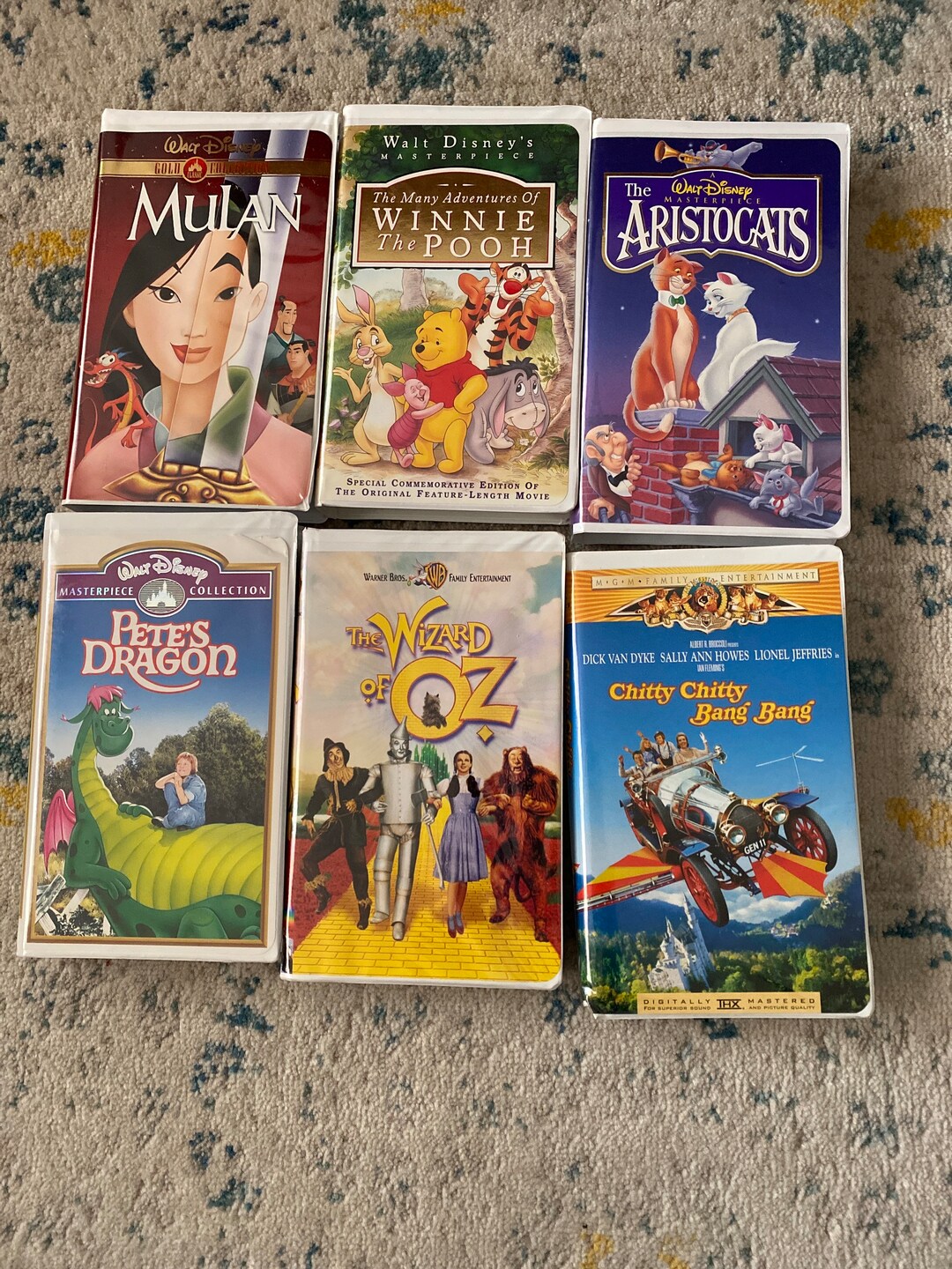 6 Vintage Disney Movies VHS - Etsy