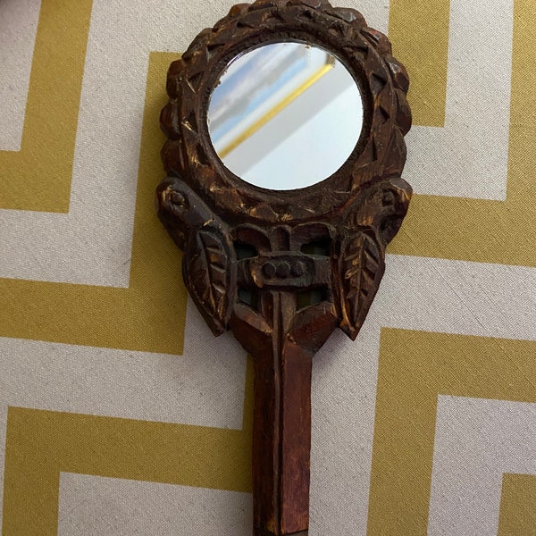 Primitive Mirror - Etsy