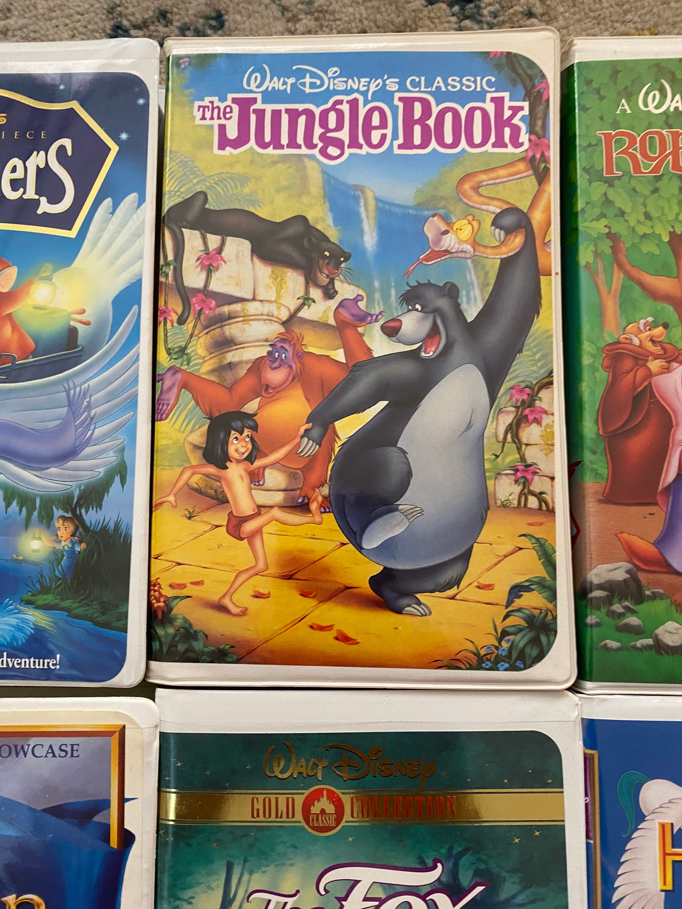 6 Vintage Disney VHS - Etsy
