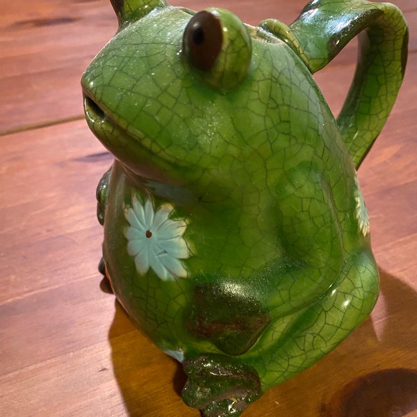 Frog Pitcher - Etsy