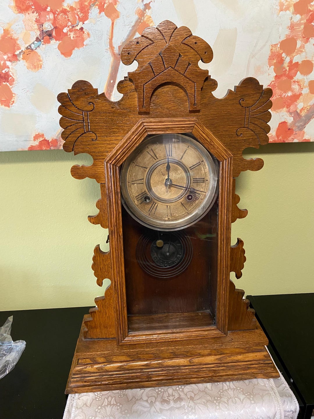Antique Ansonia Gingerbread Style Mantle Clock Needs Repair (shlv) - Etsy