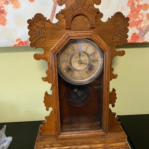Antique Ansonia Gingerbread Style Mantle Clock Needs Repair (shlv) - Etsy