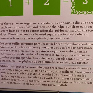 Martha Stewart Punch Around the Page 2 Geometric Pattern Punches (a) - Etsy