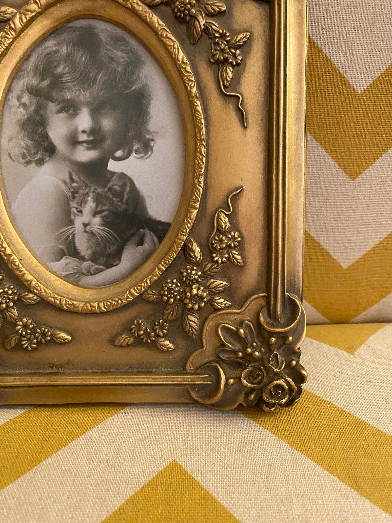 Vintage Style Gold Picture Frame 02 - Etsy