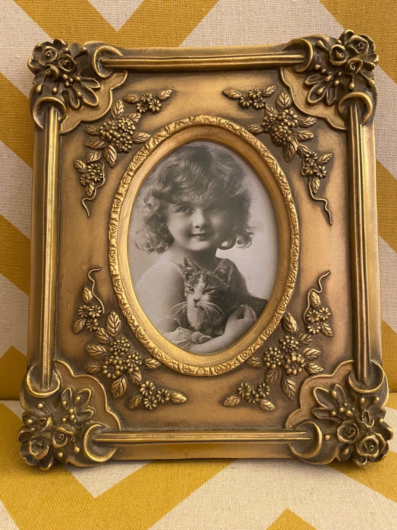 Vintage Style Gold Picture Frame 02 - Etsy