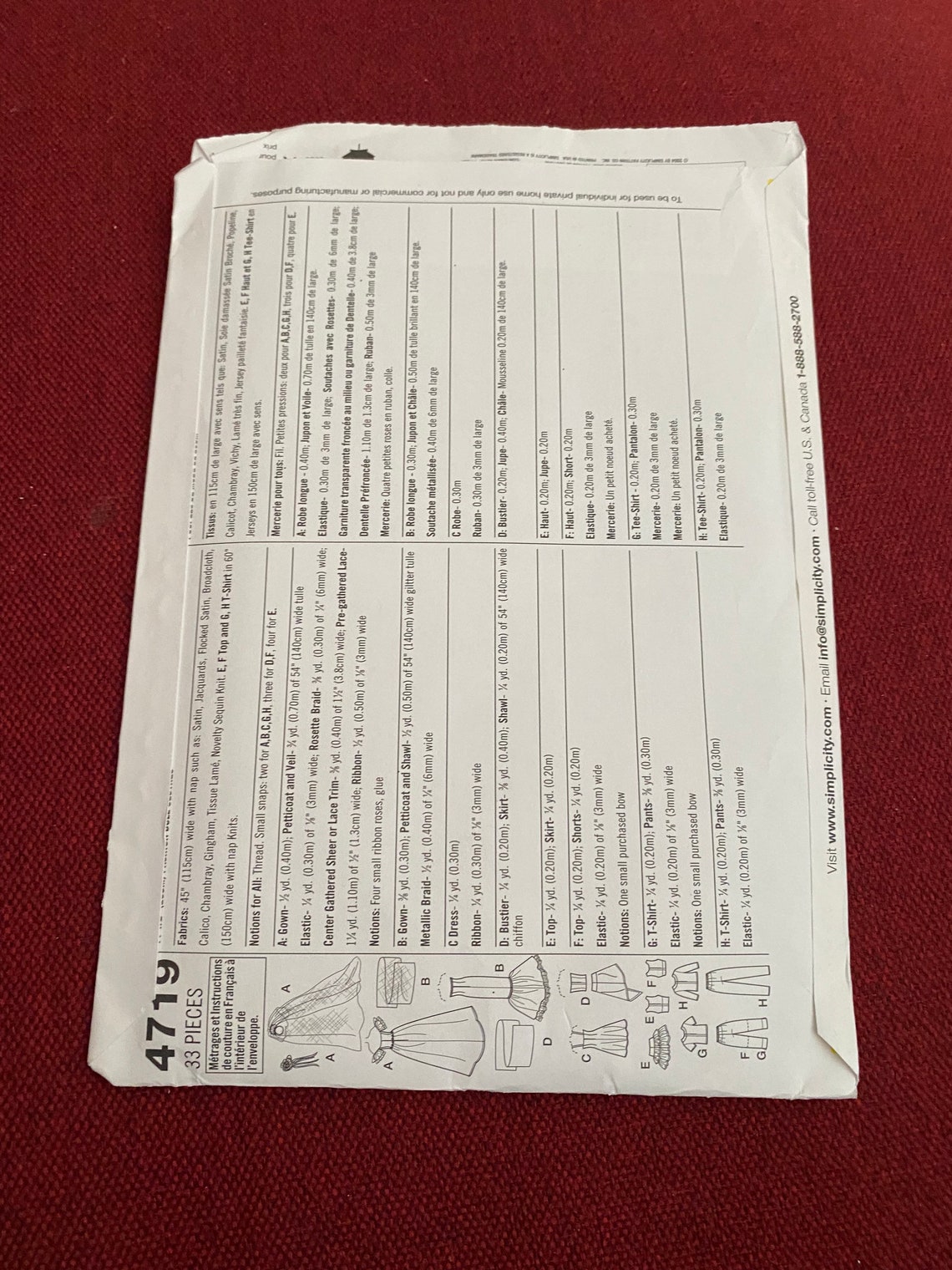 Simplicity Barbie Sewing Pattern - Etsy