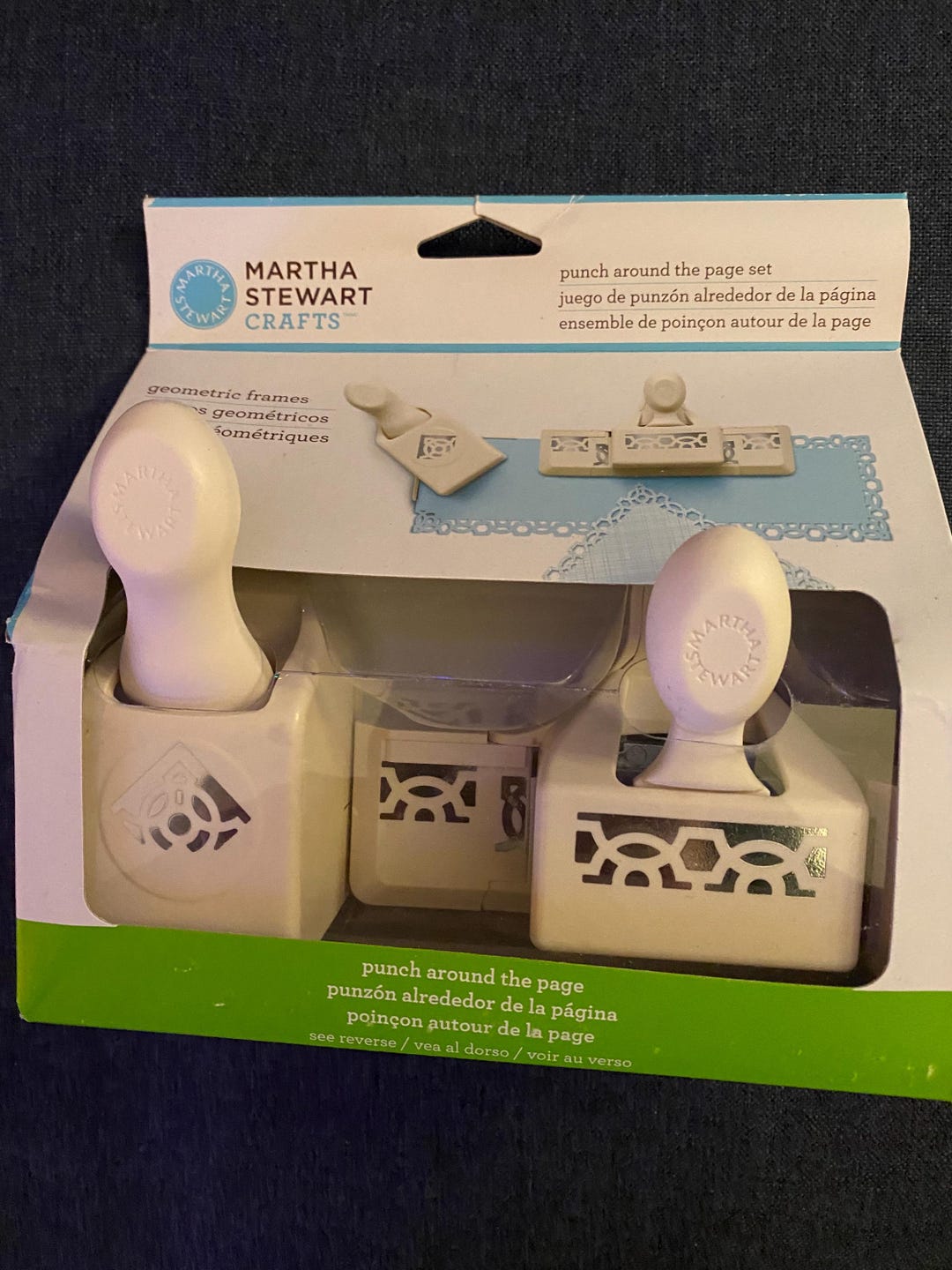 Martha Stewart Punch Around the Page 2 Geometric Pattern Punches (a) - Etsy