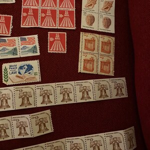 63 Vintage Unused Postage Stamps (BAA) - Etsy