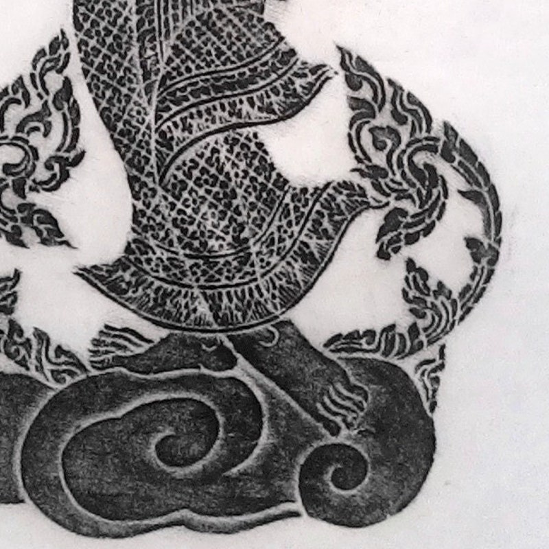 Temple Rubbing Thai - Etsy