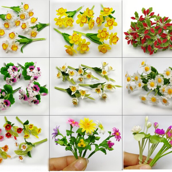 Miniature Flowers - Etsy