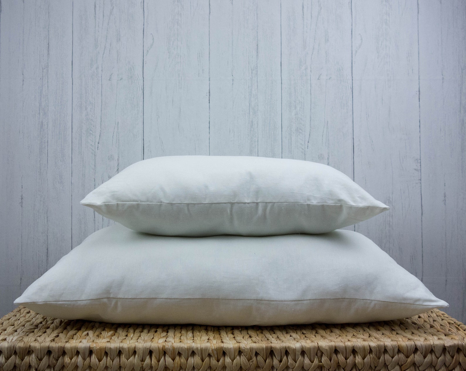 Organic Pillow Insert. Premium Hypo-allergenic Poly-fil. Eco-friendly ...