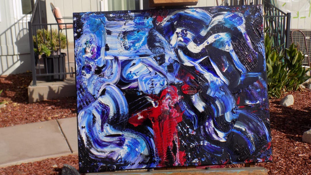 Custom Original Artwork Painting on Canvas, No Print. - Etsy