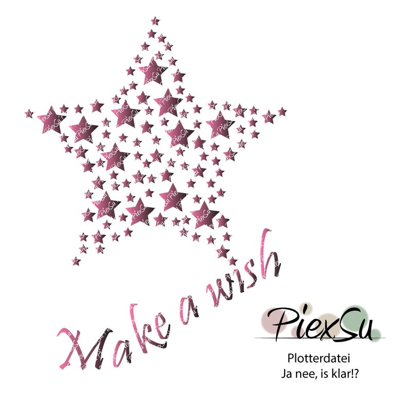 Plotterdatei stern - Etsy.de