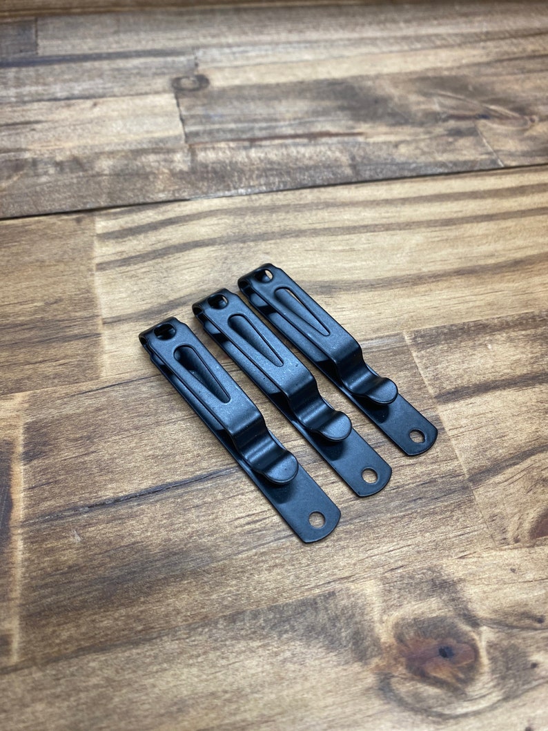 Holster/belt/pocket Spring Clips - Etsy