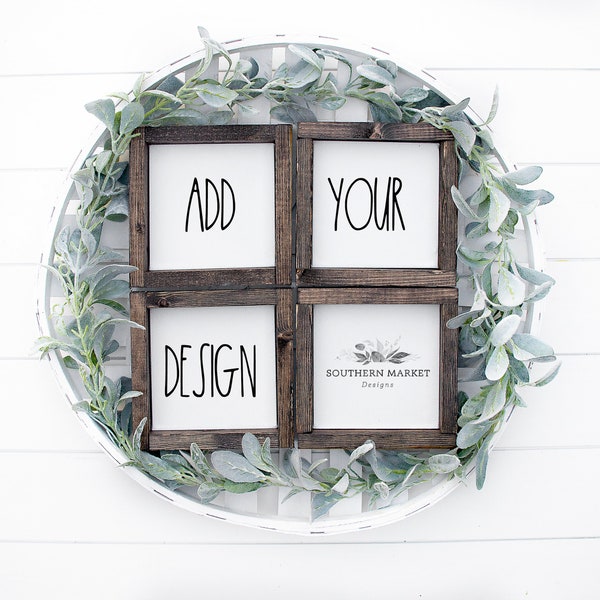 6x6 Wood Sign - Etsy