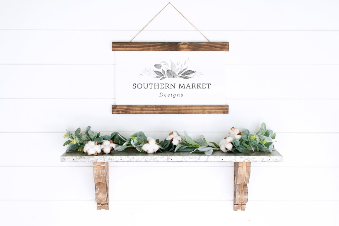 Canvas Banner Sign Mock up Large Blank Wood Sign Wood - Etsy