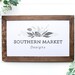 Wood 12x24 Sign Mock up Dual Sign Mock up Wood Frame Mock - Etsy