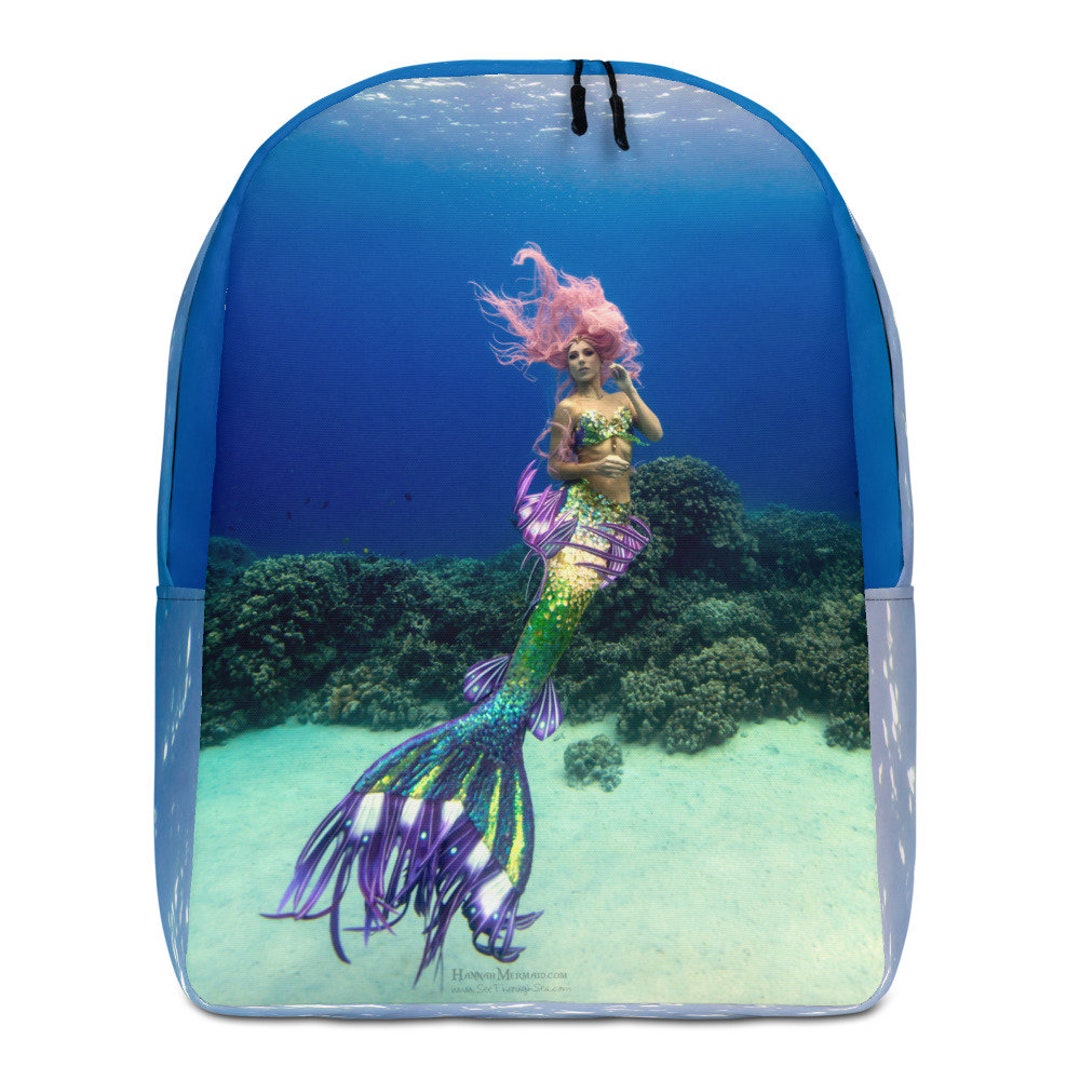 Backpack - Pink Mermaid - Etsy