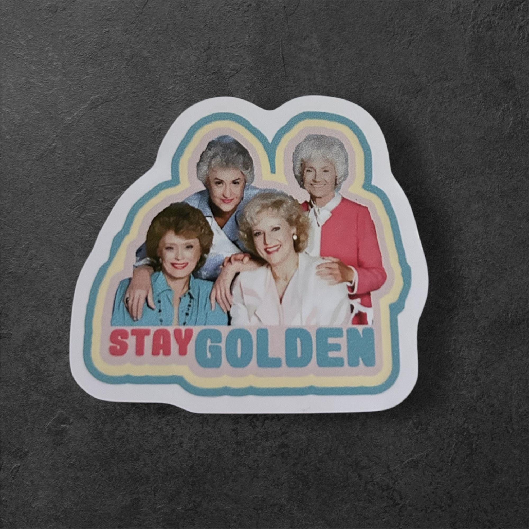 Golden Girls Sticker Set - Rose - Blanche - Dorothy - Sophia - Die Cut ...