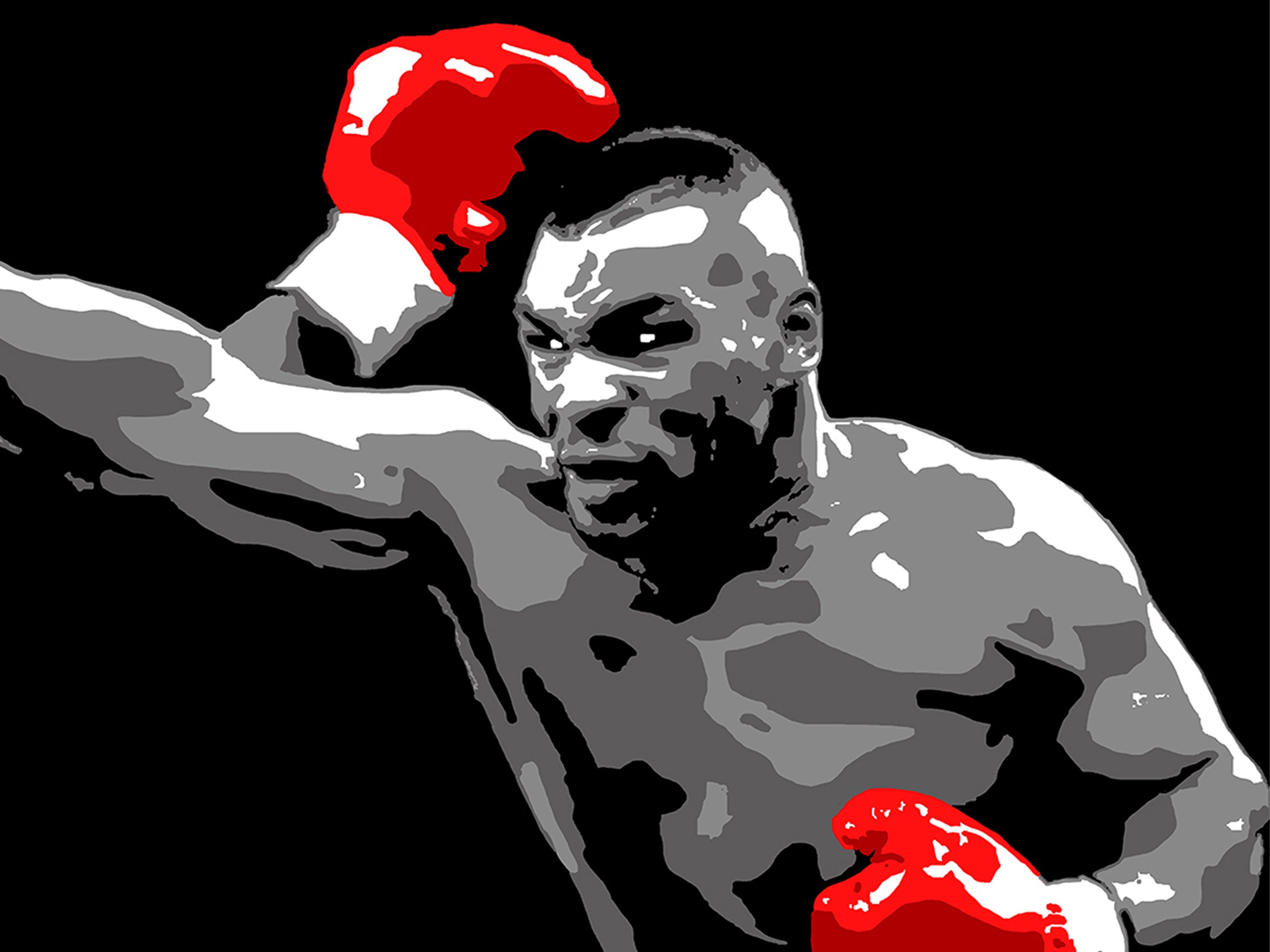 Evander Holyfield Ear On Canvas