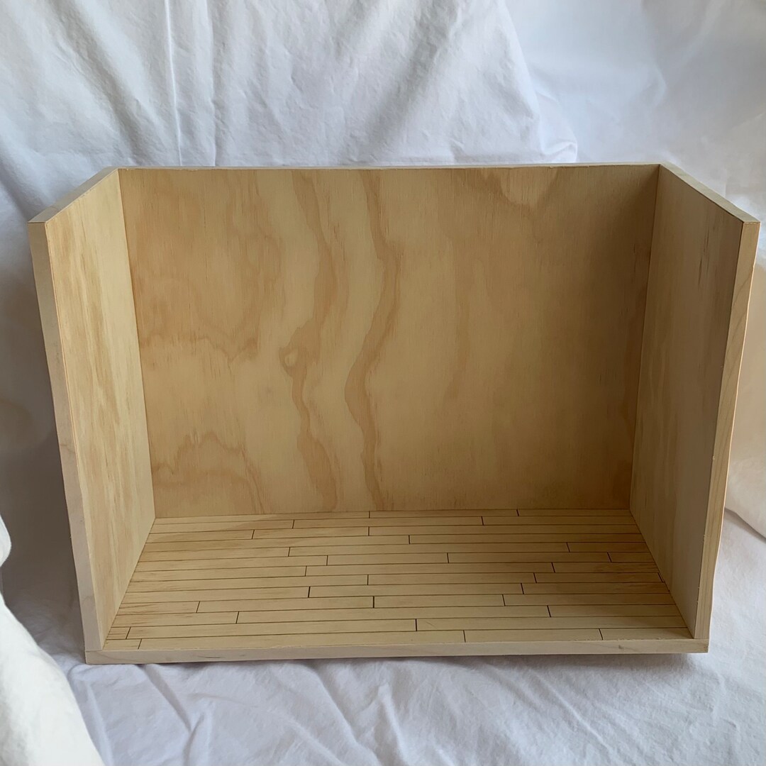 3 Wall Shadow Box Room Vignette 13”x 5.75” 9.5” Sturdy Display Shelf ...