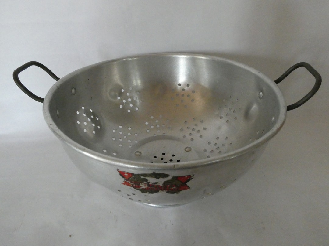 Vintage Mid Century Aluminium Colander British Kitchenware 1122009-2520 ...