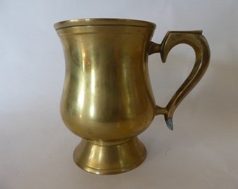 Brass Tankard - Etsy