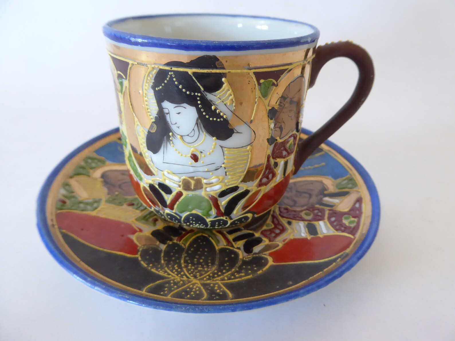 Japanese Porcelain 20 Piece Tea Set by Maruni and Co From Kobe Japan ...