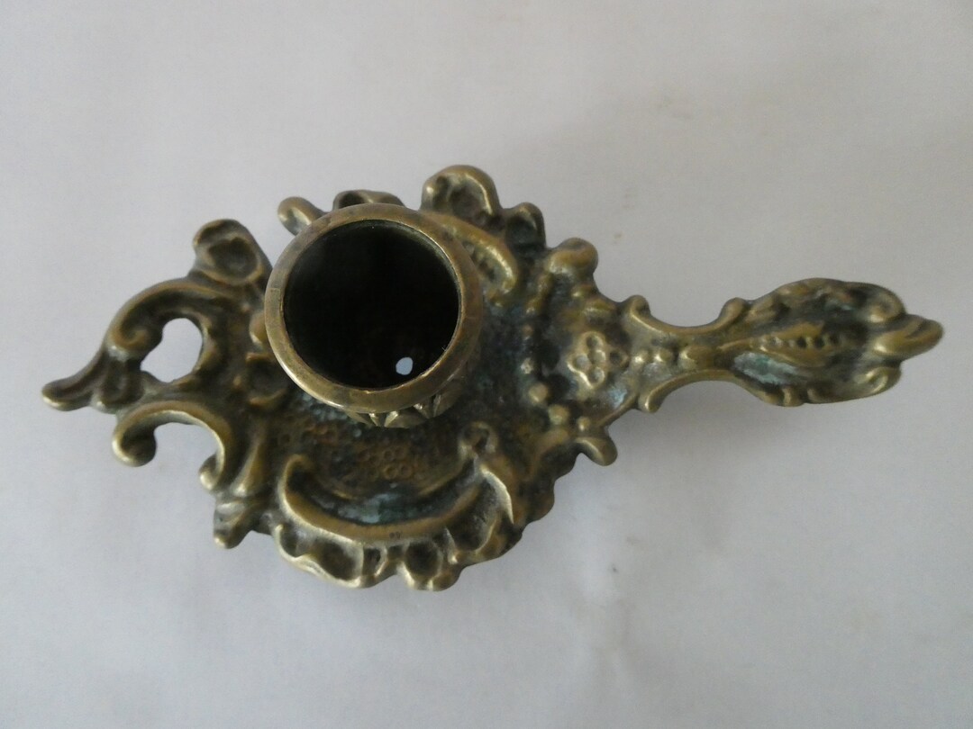 Vintage French Wee Willie Winkie Candlestick Holder With Handle in ...