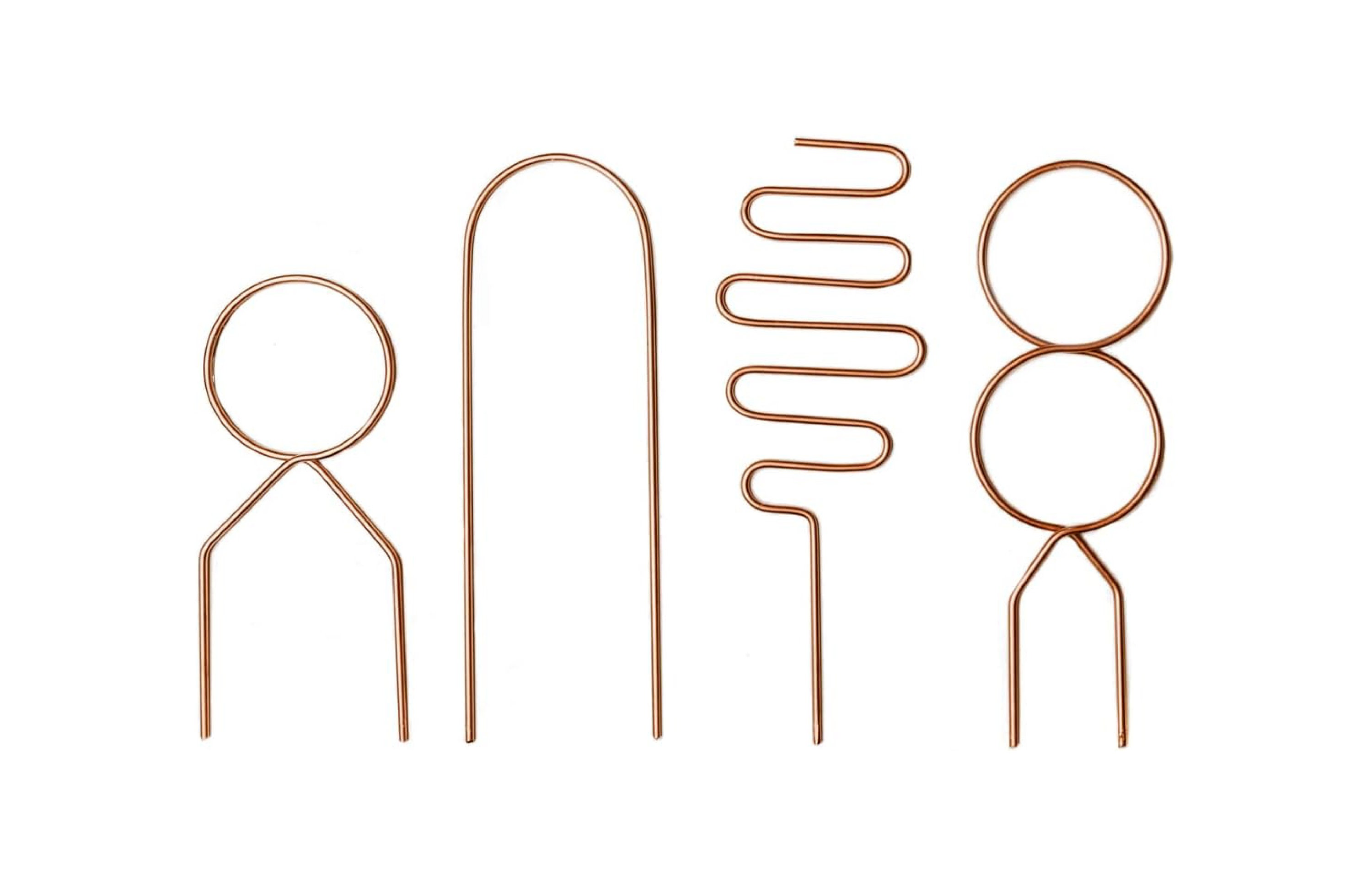 Copper Trellis for Indoor Plants and Flowers, Perfect for Hoya, Pothos ...