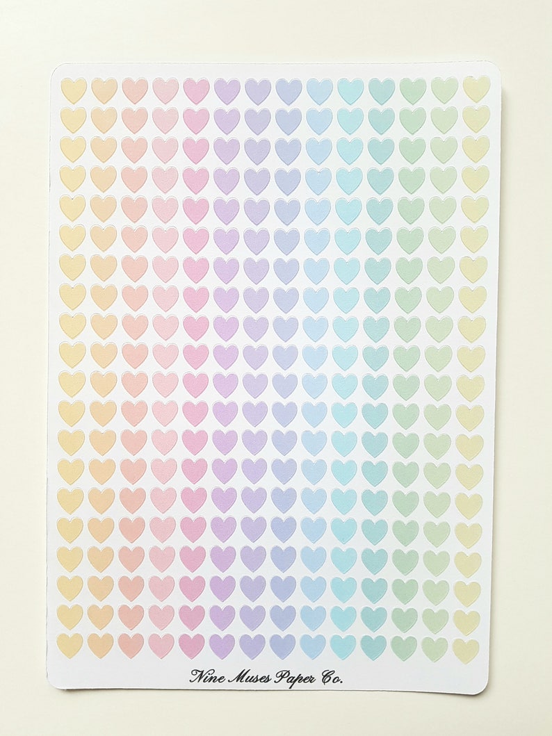 Pastel Dot Stickers - Planner Stickers for Planner, Journal, or ...