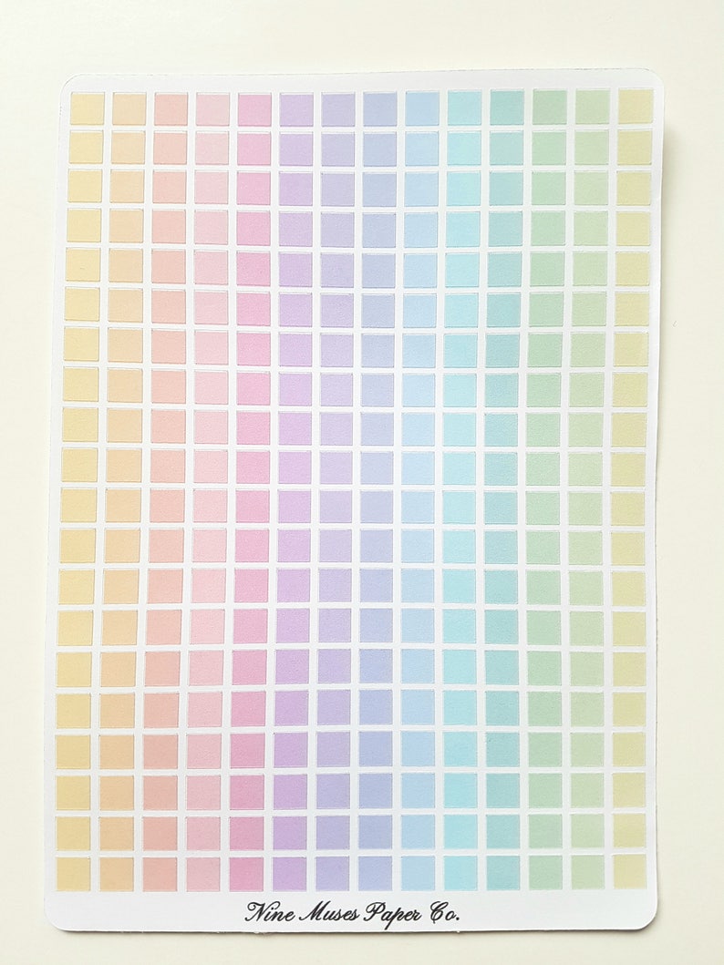 Pastel Dot Stickers Planner Stickers for Planner, Journal, or Scrapbook ...