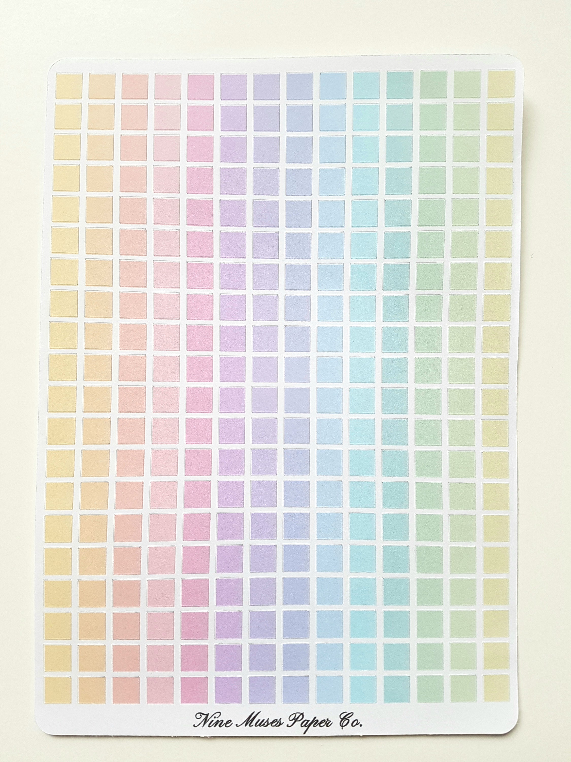 Pastel Dot Stickers - Planner Stickers for Planner, Journal, or ...