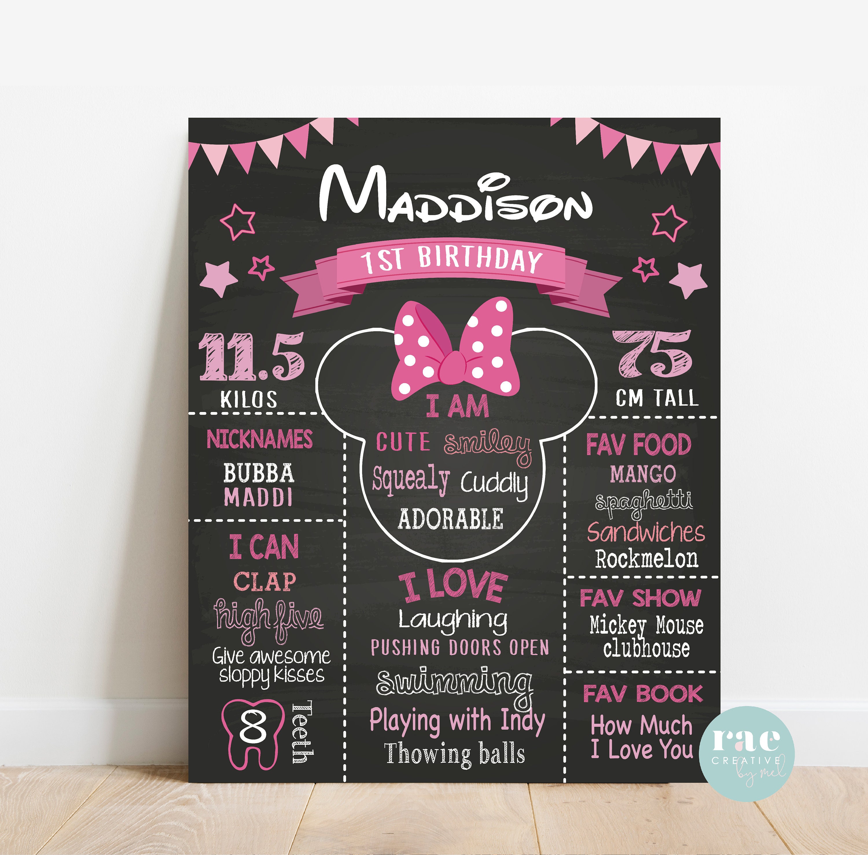 Backdrops & Props Paper & Party Supplies Party Supplies First Birthday ...