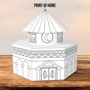 Ramadan Kids Craft Activity Mosque / Masjid | رمضان | Ramadan Kids ...