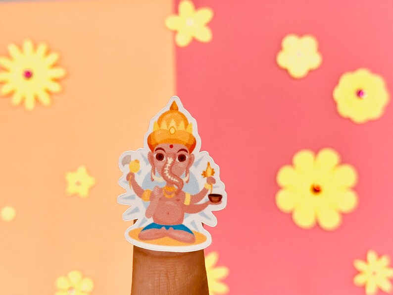 Hindu Gods, Goddesses and Symbols - 13 Stickers on 1 Sticker Sheet - Etsy