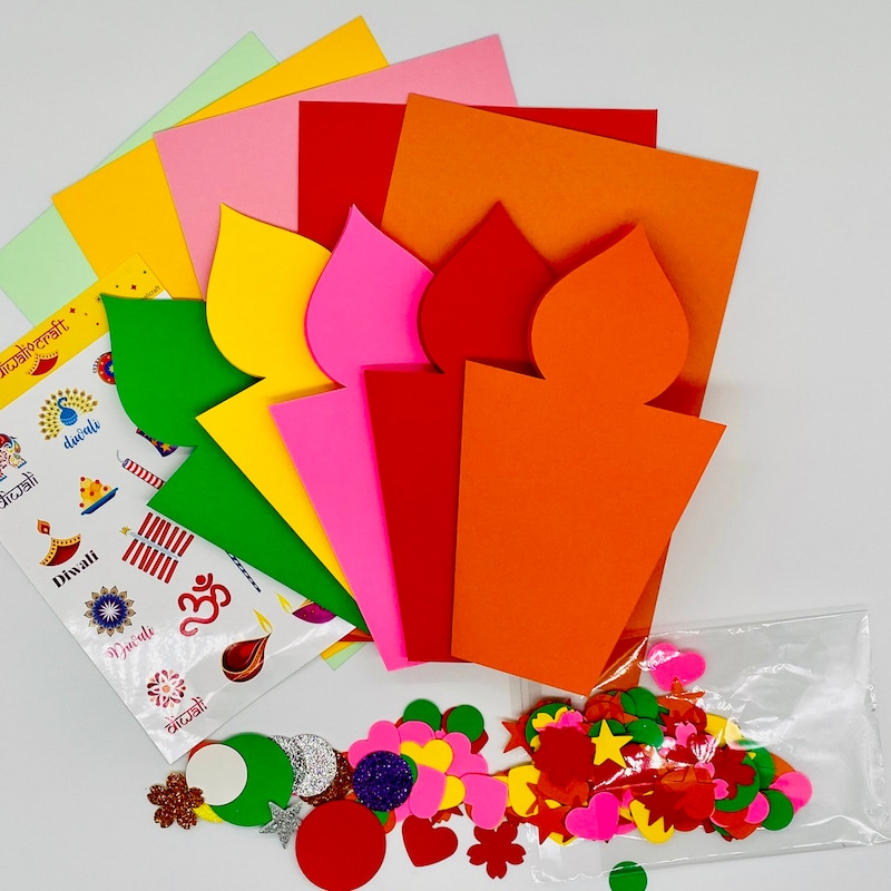 Diwali Card - Etsy