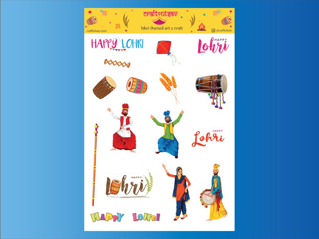 Best of Lohri Stickers - 16 Stickers on 1 Sticker Sheet - Etsy