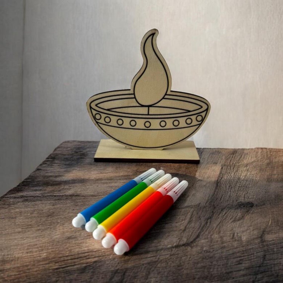 Diwali Diya Kit for Kids, DIY Gift, Diwali Favors for Children, Kids ...