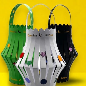 DIY Ramadan رمضان / Eid Lantern Craft Kit - Makes 5 Lanterns - Kids ...