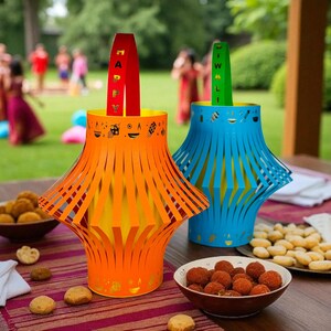 DIY Diwali Lantern Craft Kit - Makes 5 Lanterns - Diwali Craft for Kids ...