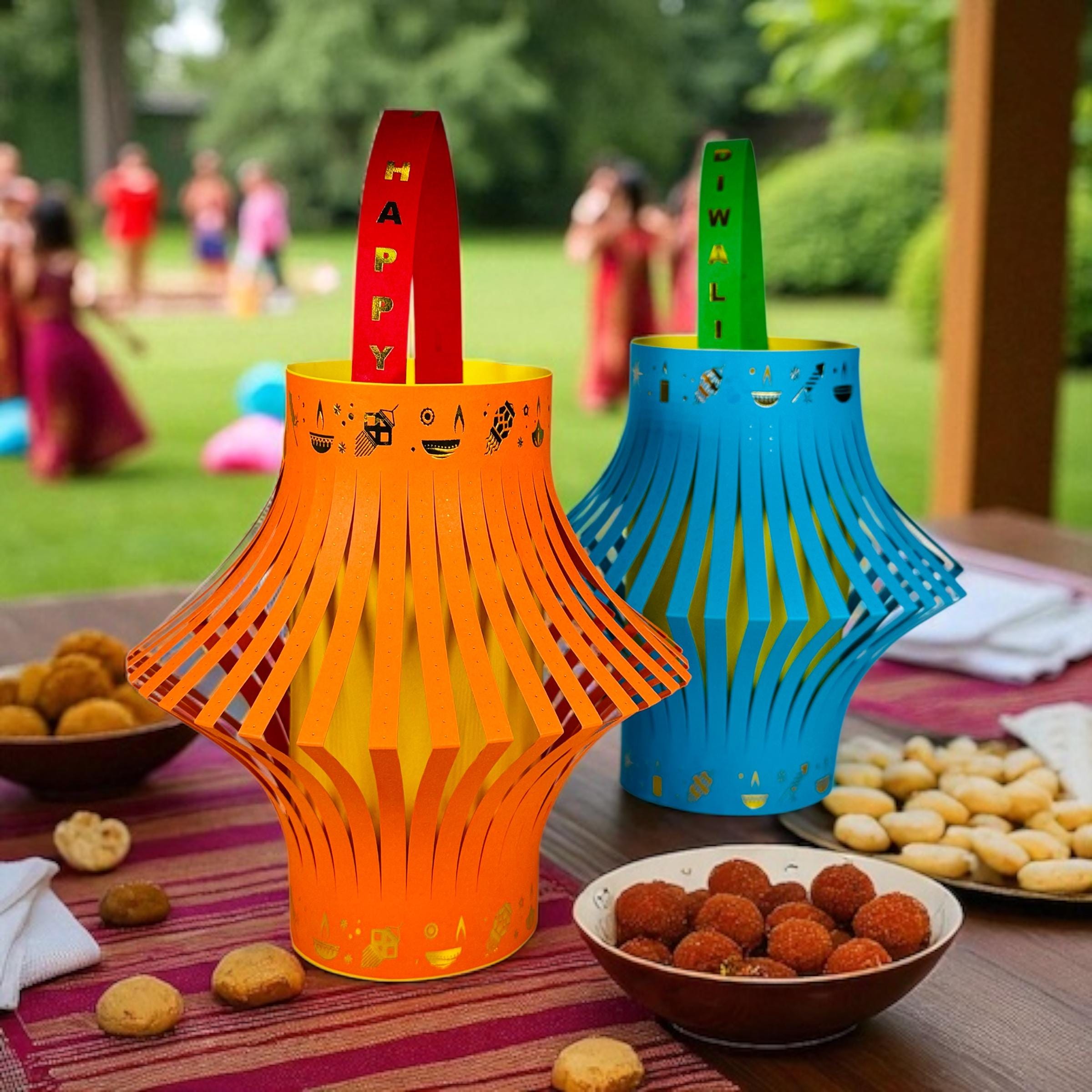 DIY Diwali Lantern Craft Kit - Makes 5 Lanterns - Diwali Craft for Kids ...
