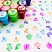 Diwali Art Self-ink Stamps for Kids - 24 Unique Indian Themed Designs ...
