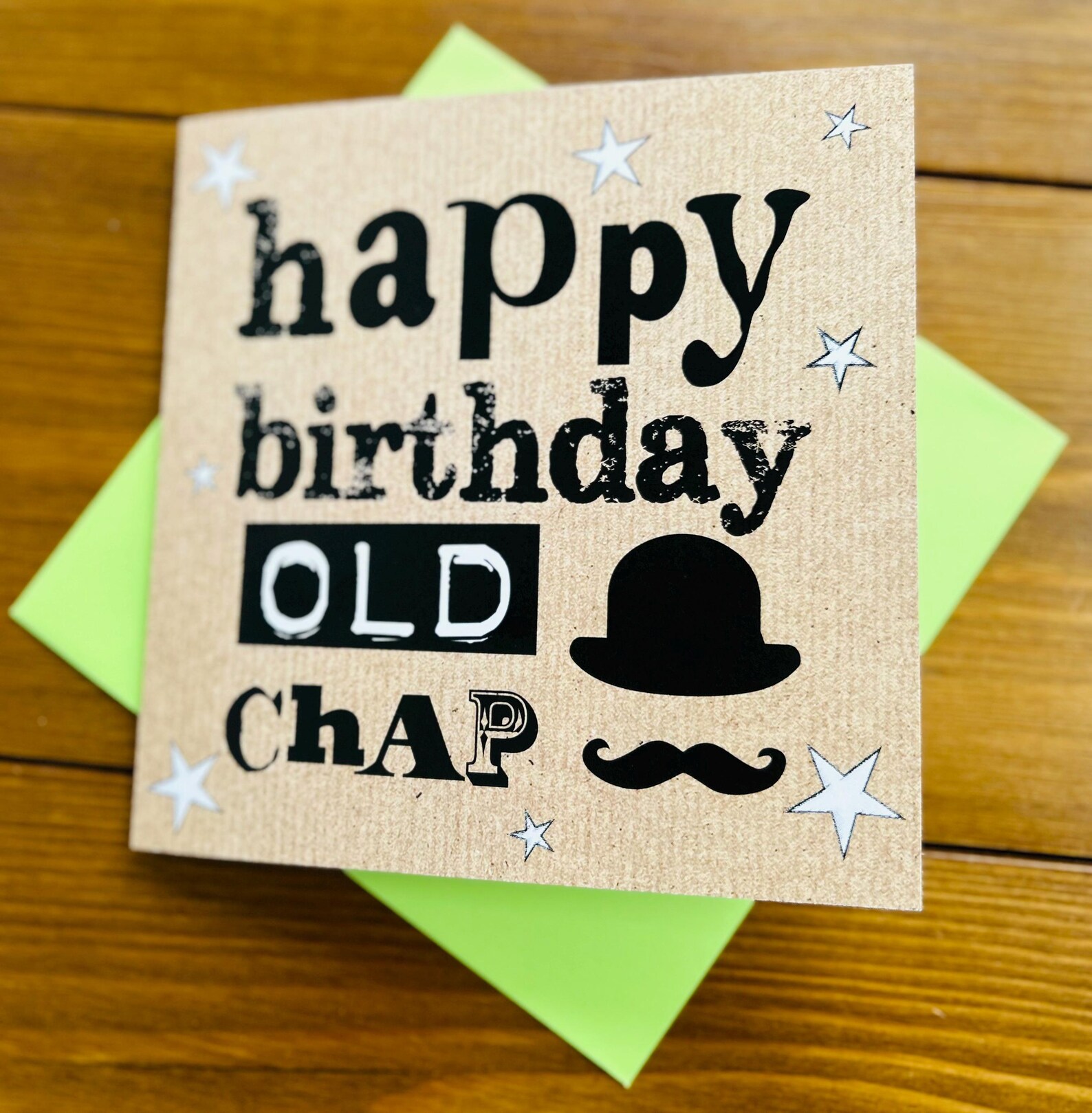 Happy Birthday Old Chap, Male Birthday Card - Etsy UK