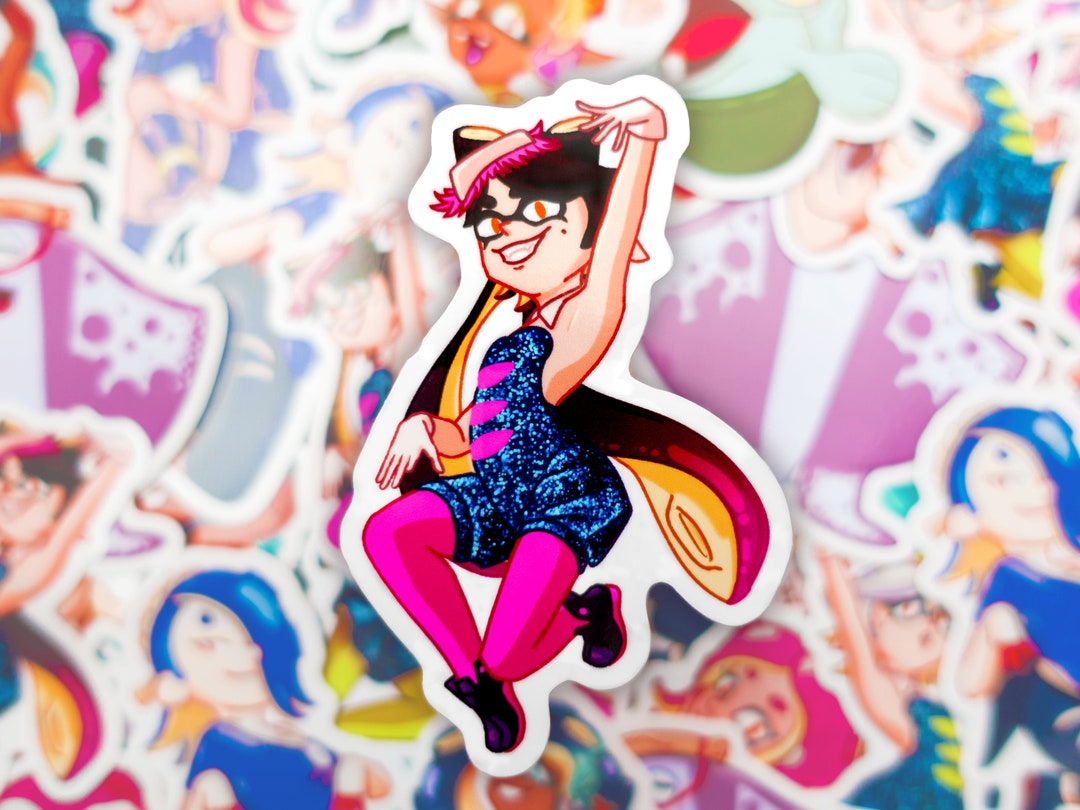 Callie Sticker - Squid Sisters - Splatoon Sticker - Etsy