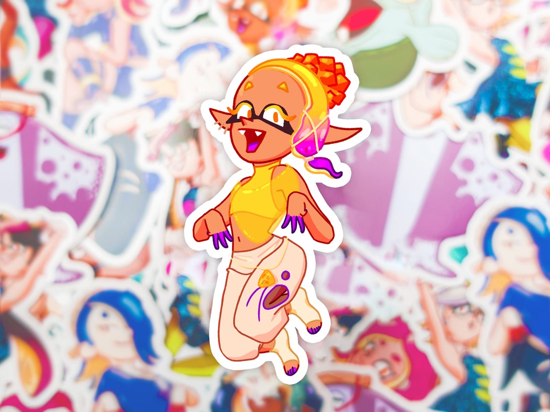 Frye Sticker - Deep Cut - Splatoon 3 Sticker - Etsy