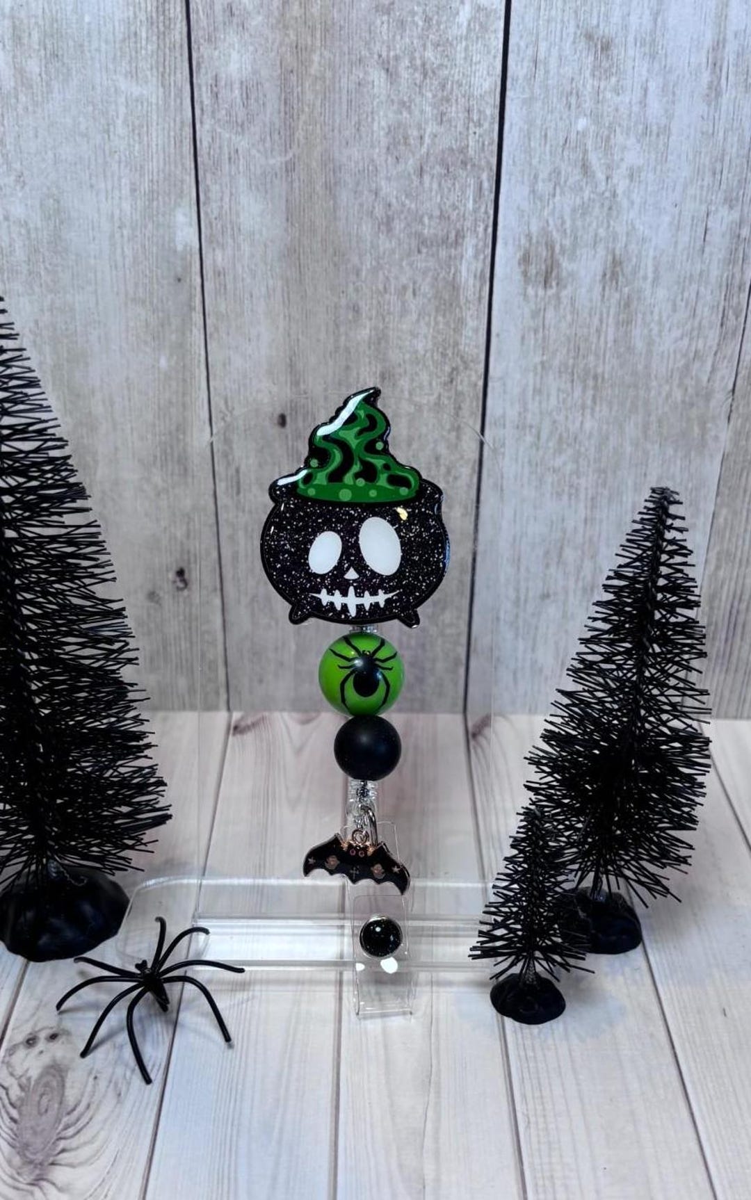 Smokey Cauldron Retractable Badge Reel - Etsy