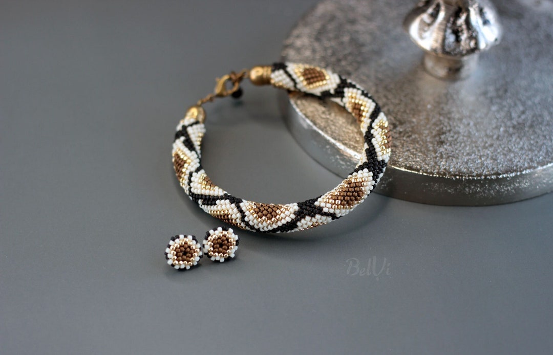 Snake Bracelet Snake Jewelry Set Snake Earrings Simple Bracelet Witchy ...