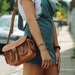 Small Polished Leather Moroccan Camera Bag Satchel 80's - Etsy UK